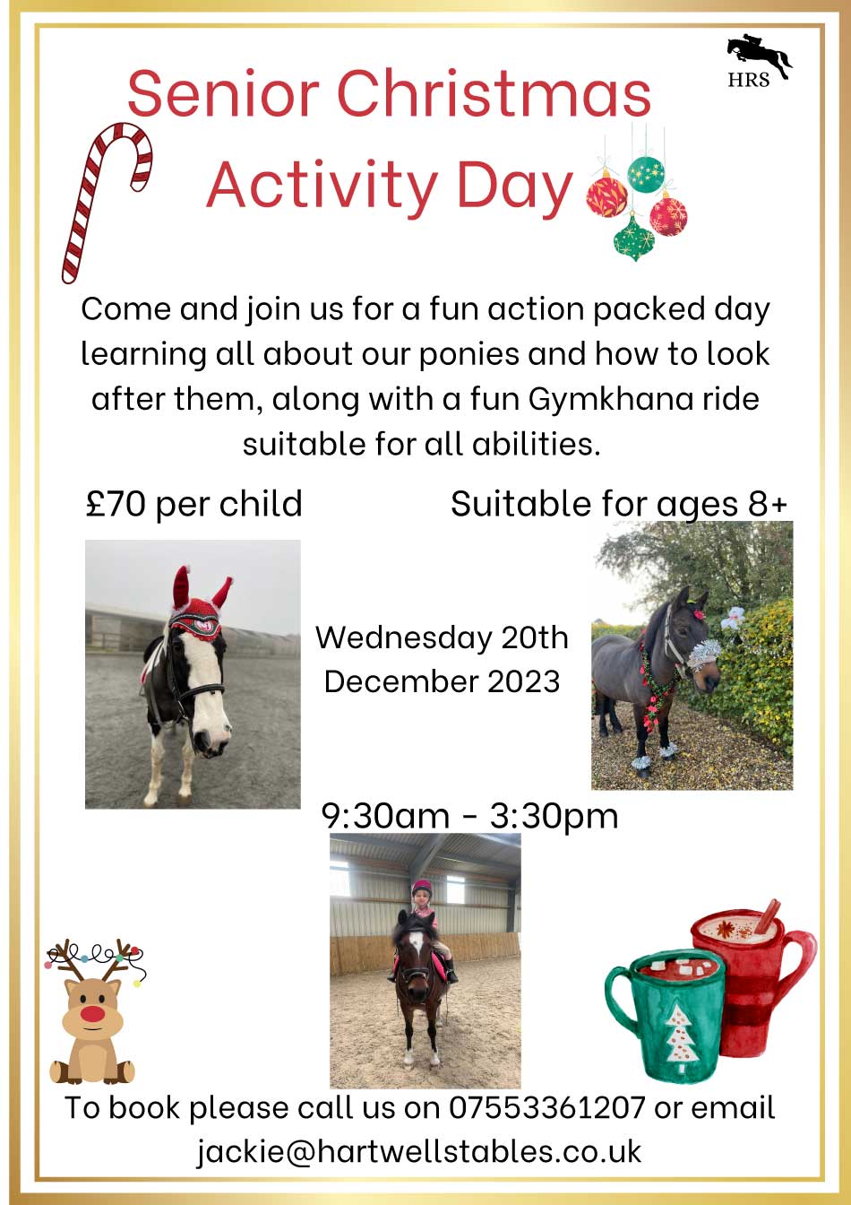 Upcoming Activites | Hartwell Riding Stables @ Foxglove Farm, Aylesbury