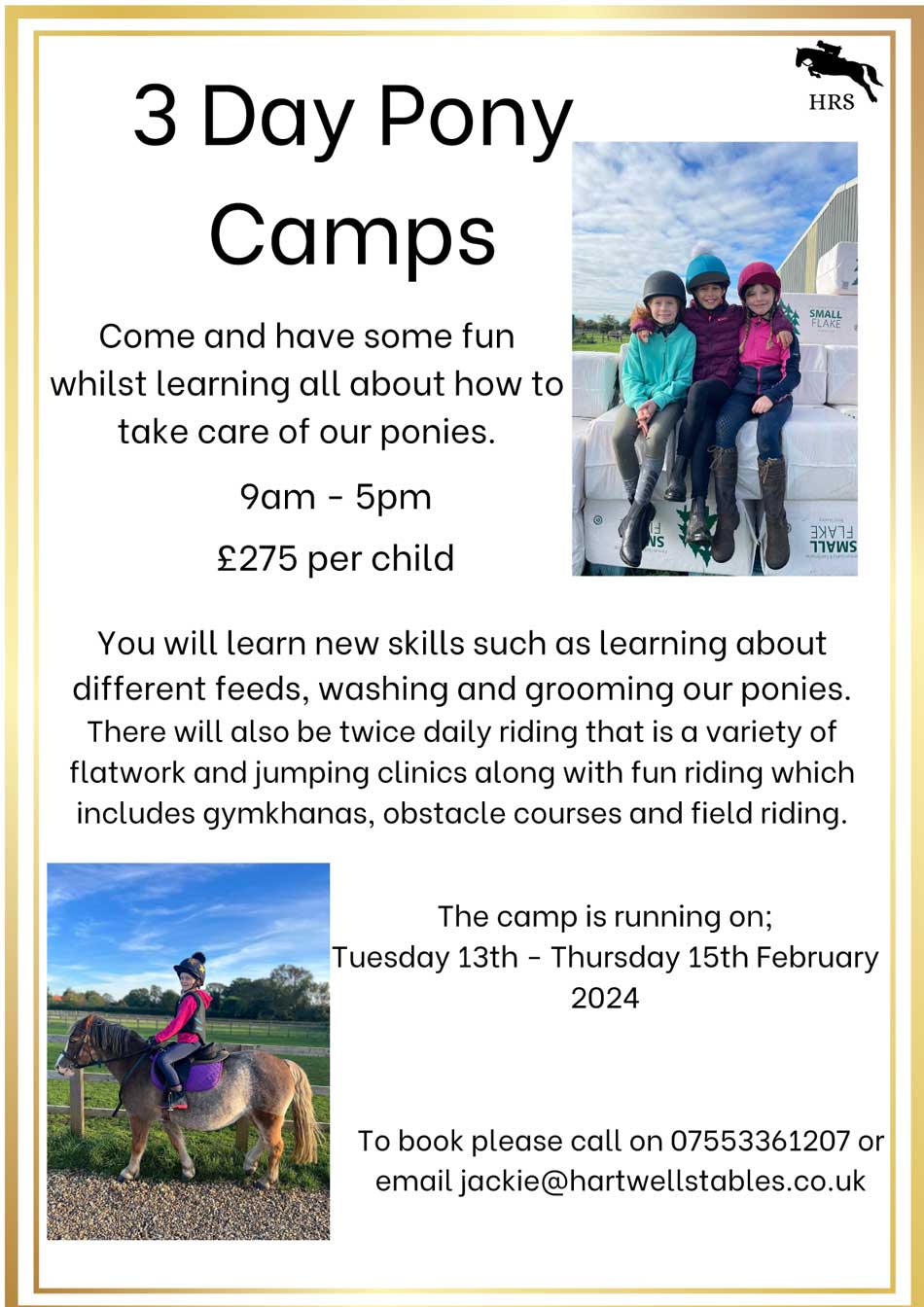 Upcoming Activites | Hartwell Riding Stables @ Foxglove Farm, Aylesbury