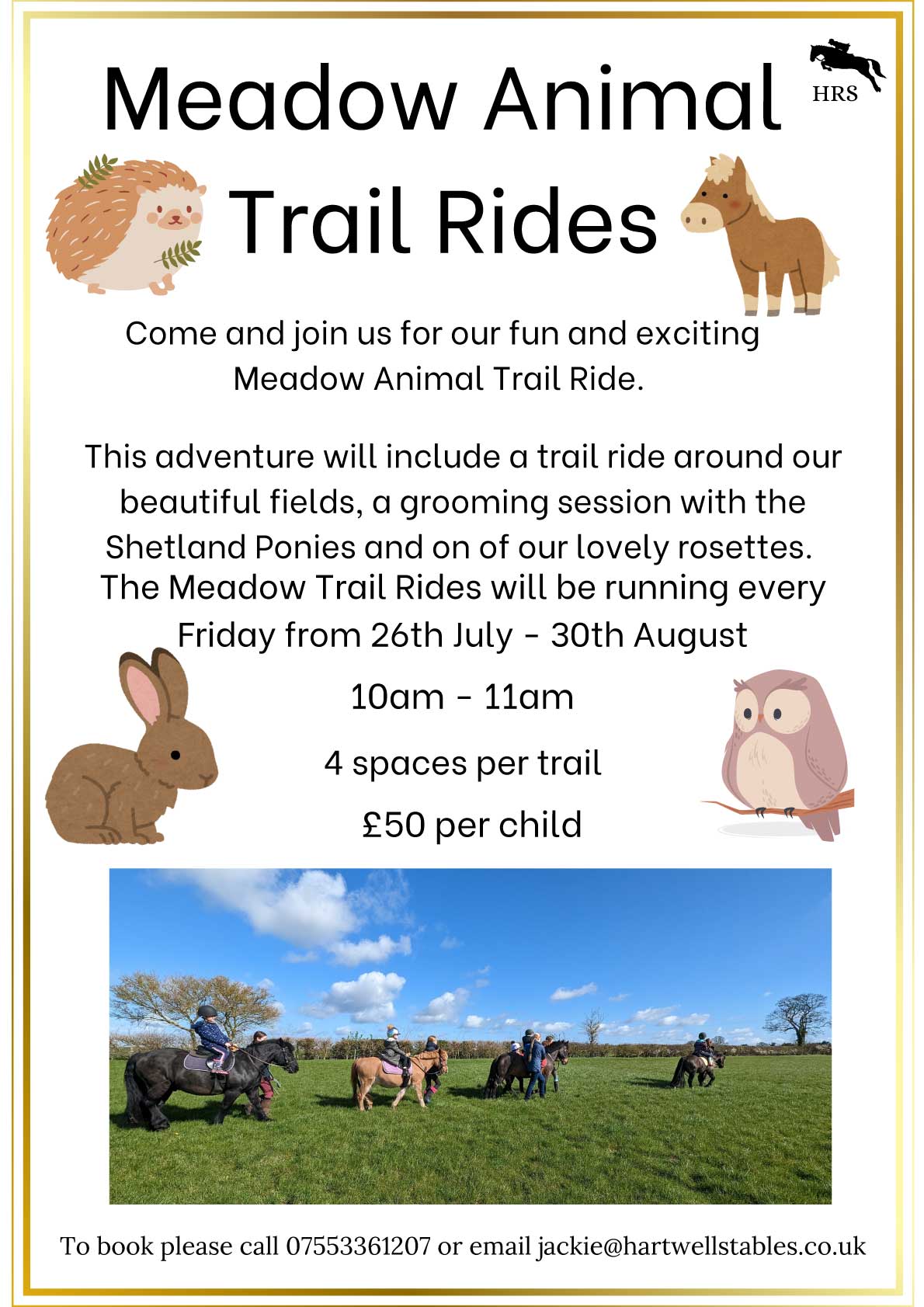 Upcoming Activites | Hartwell Riding Stables @ Foxglove Farm, Aylesbury